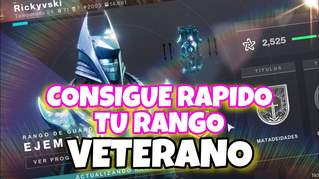 🔥COMO SUBIR de RANGO en DESTINY 2 Temporada de los ECOS - RANGO ...