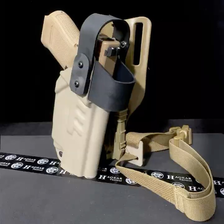 HK VP9 with Olight Baldr S Light Kydex Holster - YouTube