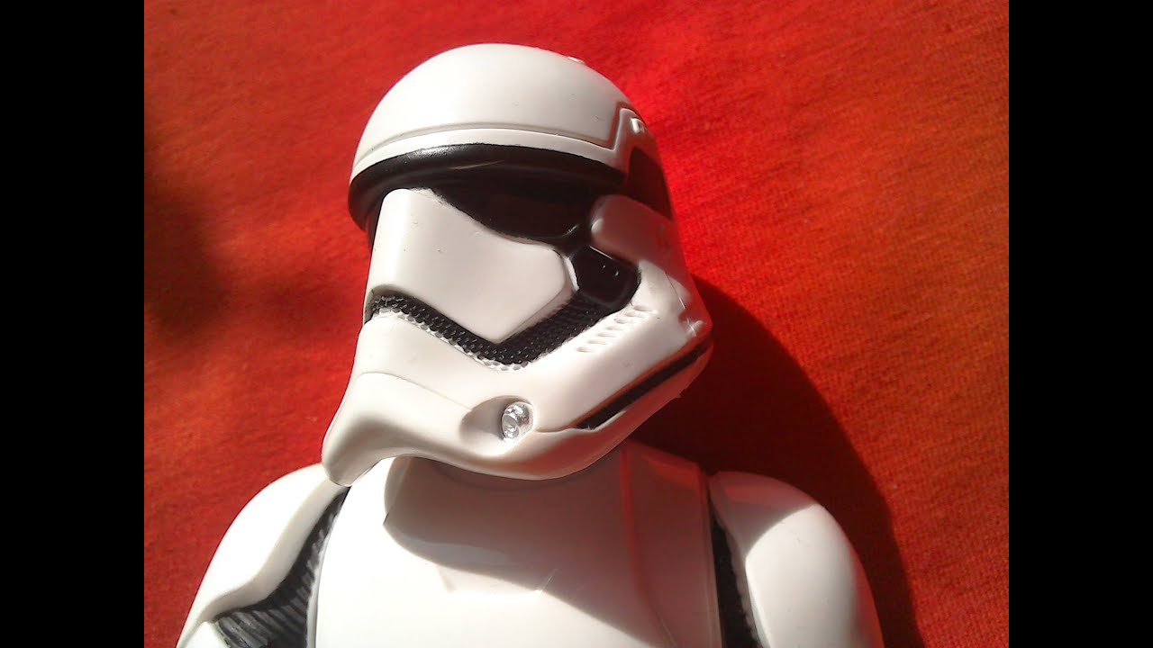 FIRST ORDER 12 INCH HASBRO STORMTROOPER (HERO SERIES) - YouTube