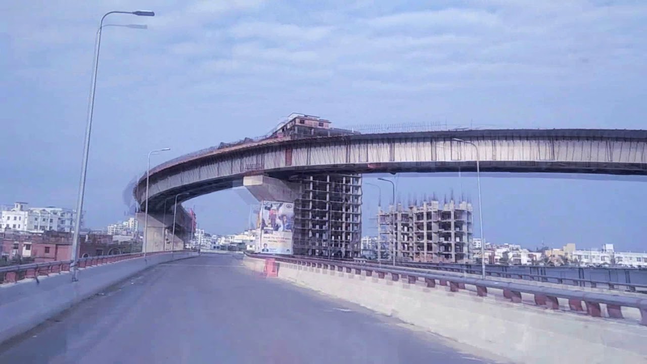 Chittagong city Flyover pass (The biggest Flyover of Chittagong port ...