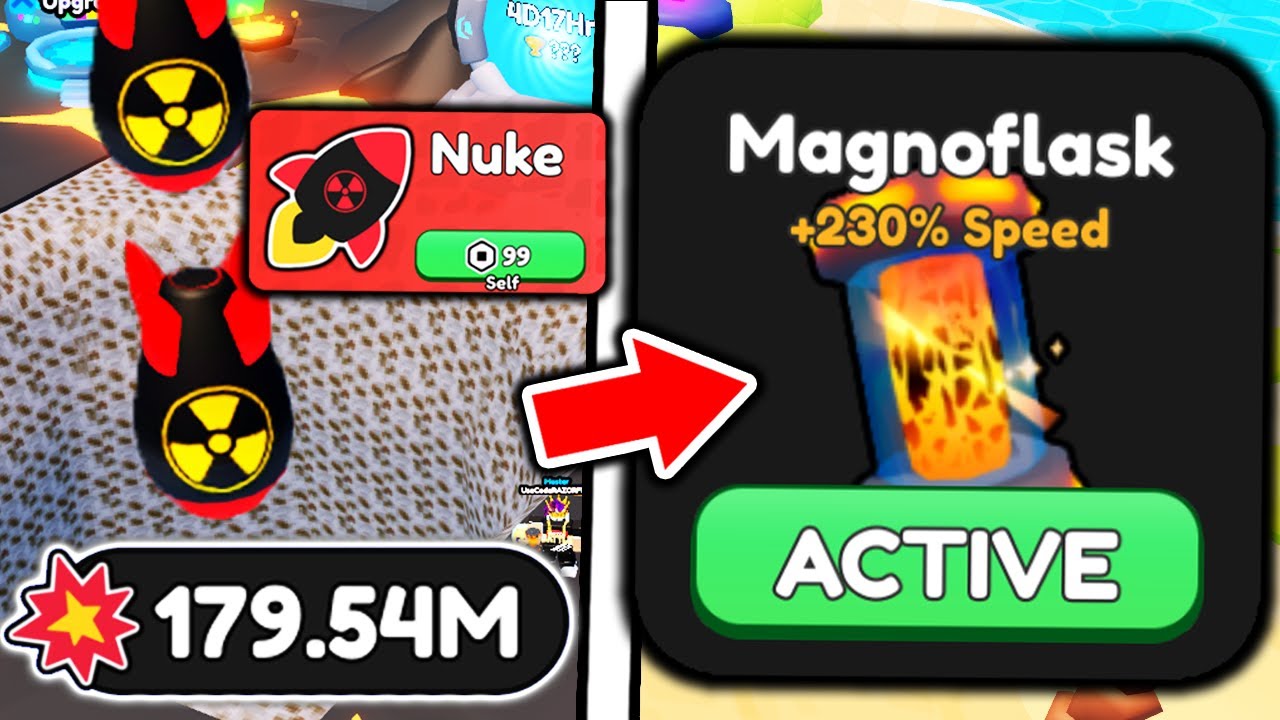 I Bought GIANT NUKES To BEAT Dig To Win Simulator.. - YouTube