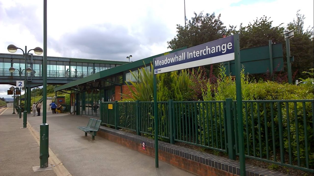 Meadowhall Interchange Train Station - YouTube