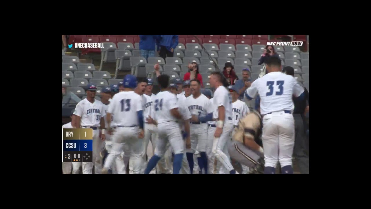 Highlights from CCSU's 2019 Northeast Conference Baseball Championship ...