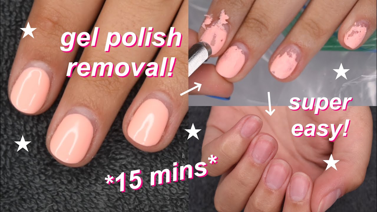 HOW TO: gel polish removal! - YouTube
