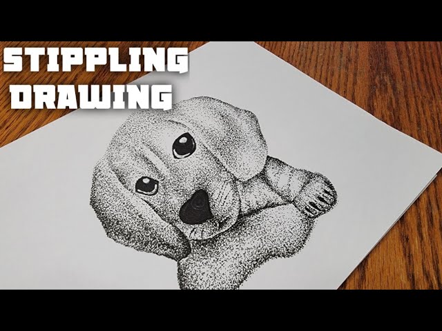 Animal Stippling Drawing Image Result For Stipple Animal | Animal Art,