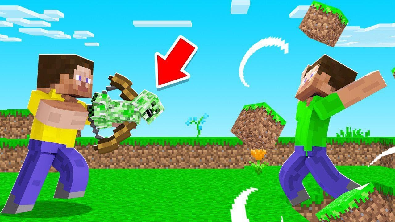 Minecraft But CREEPERS ARE ARROWS! (insane) - YouTube