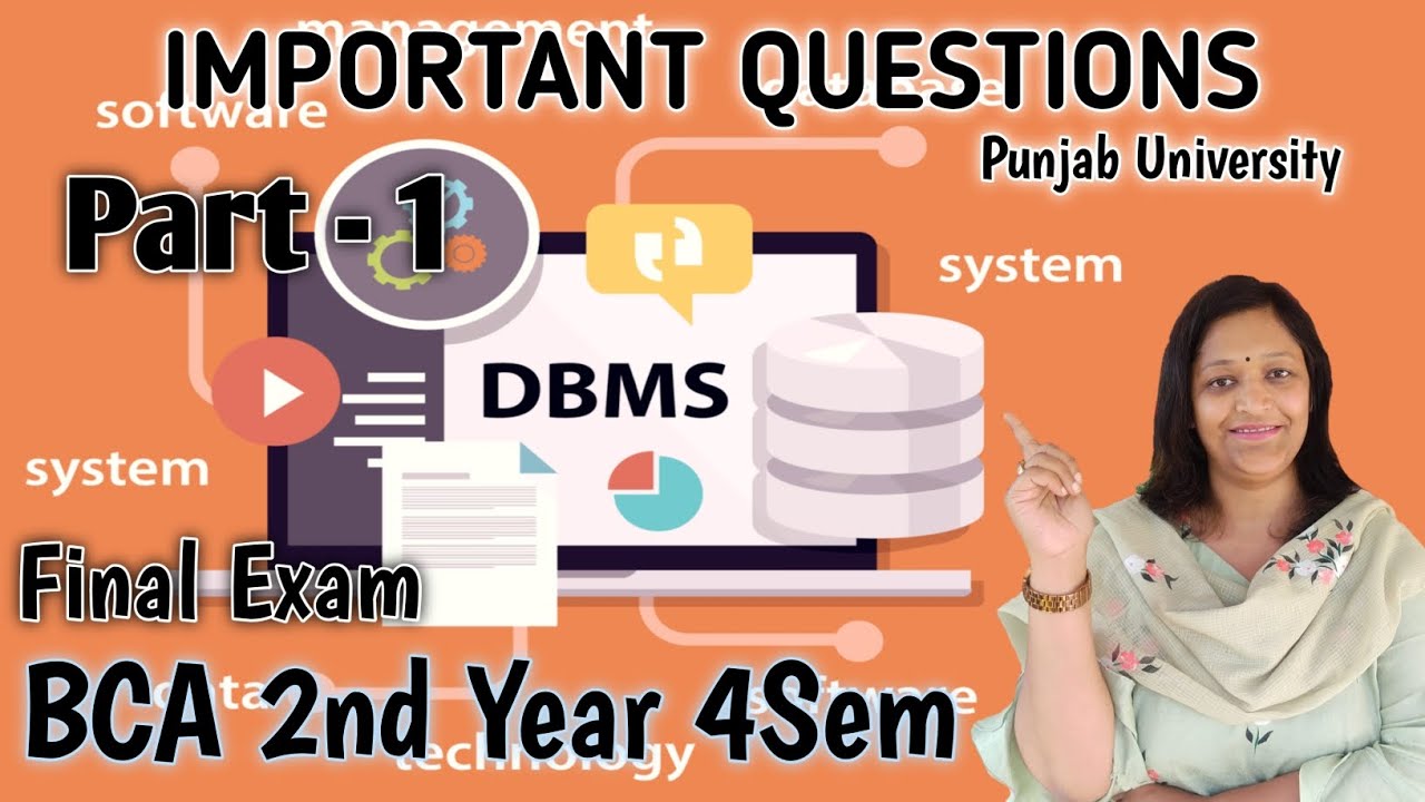 Data Base Management System | Important Questions Final Exam Panjab ...