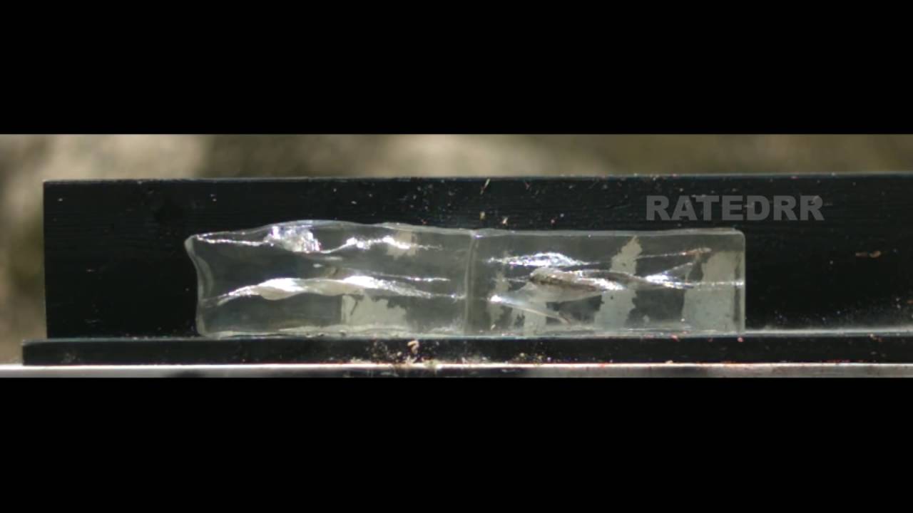 G2 Research 300 Trident vs 2 Clear Ballistics FBI Gel Blocks - YouTube