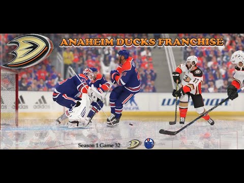 NHL 23 - Anaheim Ducks Franchise Game 32 DUCKS at OILERS - YouTube