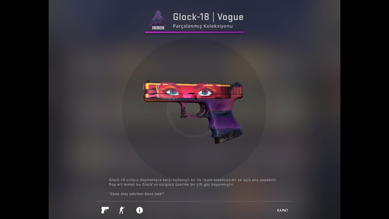 GLOCK 18 VOGUE FIELD TESTED SHOWCASE - YouTube