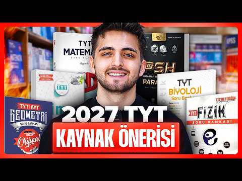 2027 TYT SEVİYE SEVİYE KAYNAK ÖNERİLERİ! 🔥 (Tüm Dersler, En İyiler)