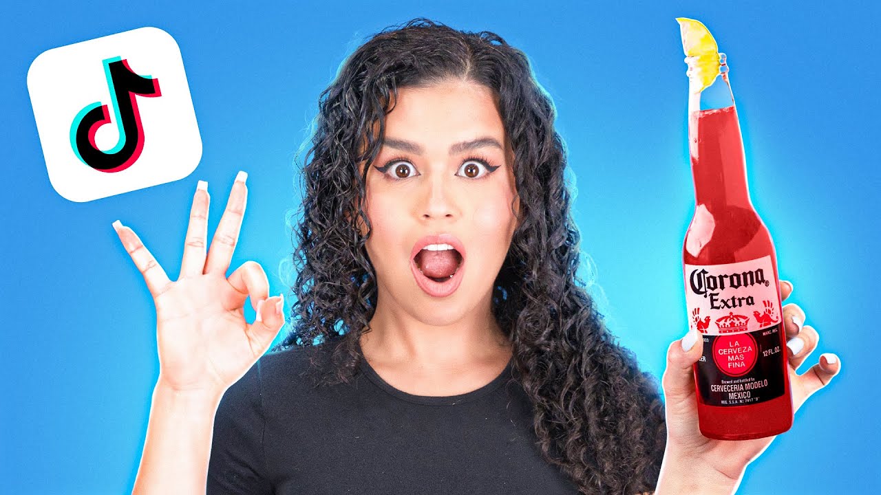 Tasting A Viral Tiktok Drink 🍒 Youtube
