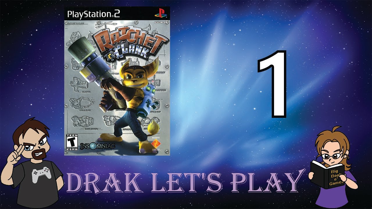 Ratchet & Clank: Buddy Mechanic/Robot Movie!! - Part 1 - Drak Let's ...