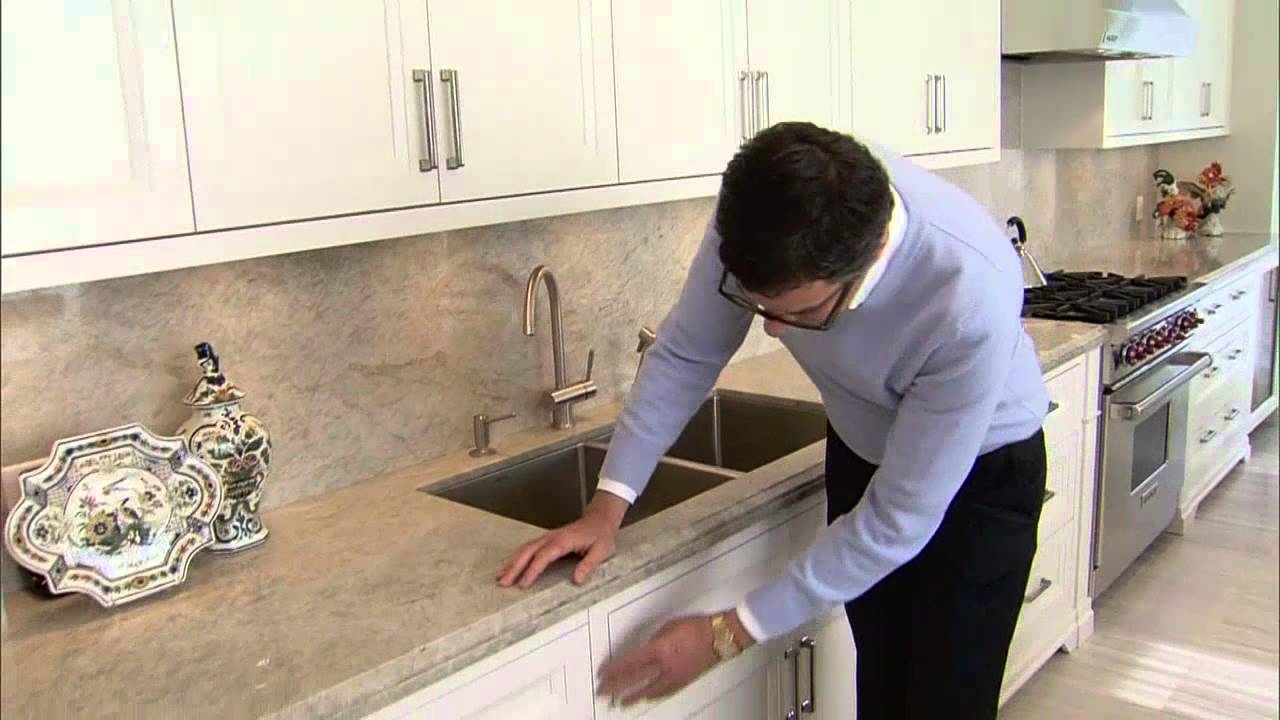 Brian Gluckstein home makeover: the kitchen - YouTube