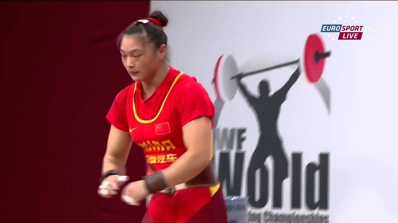 KANG Yue 3j 150 kg cat. 75 World Weightlifting Championship 2013 - YouTube
