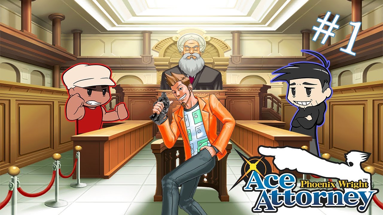 CONFETTI IN THE COURT | Ace Attorney - YouTube