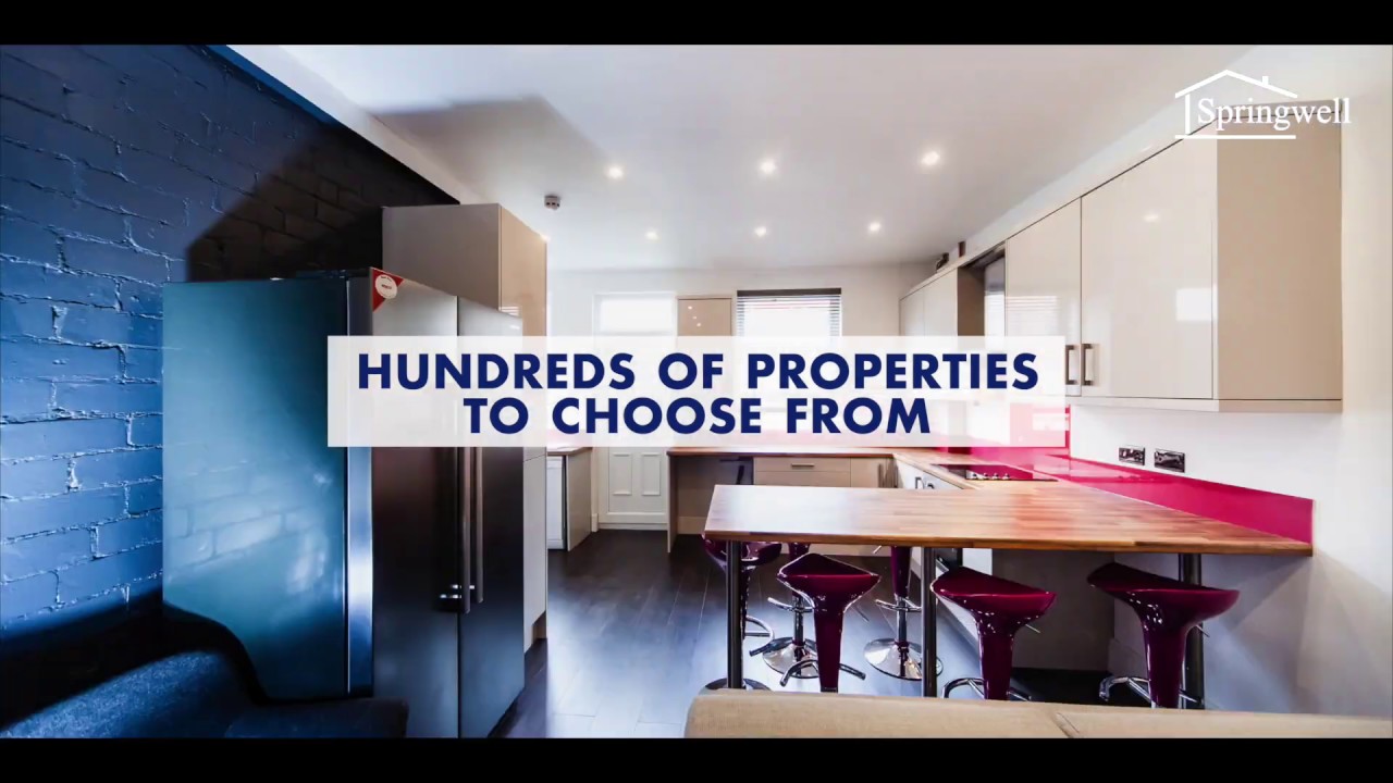 Springwell - High Quality Student Accommodation In Leeds - YouTube