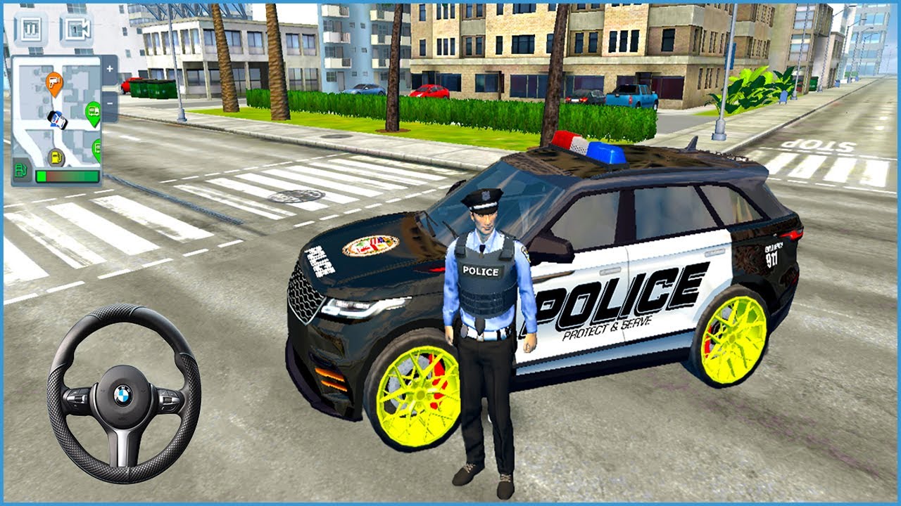 4X4 Jeep Polis arabası oyunu 4K #205 | Police Sim 2022 Game - Polis ...