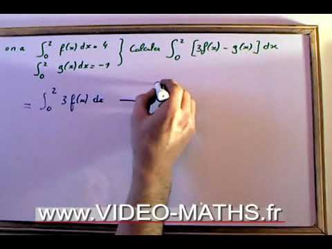 Calcul intégral et linéarité de l'intégrale. MATHS TERMINALE - YouTube