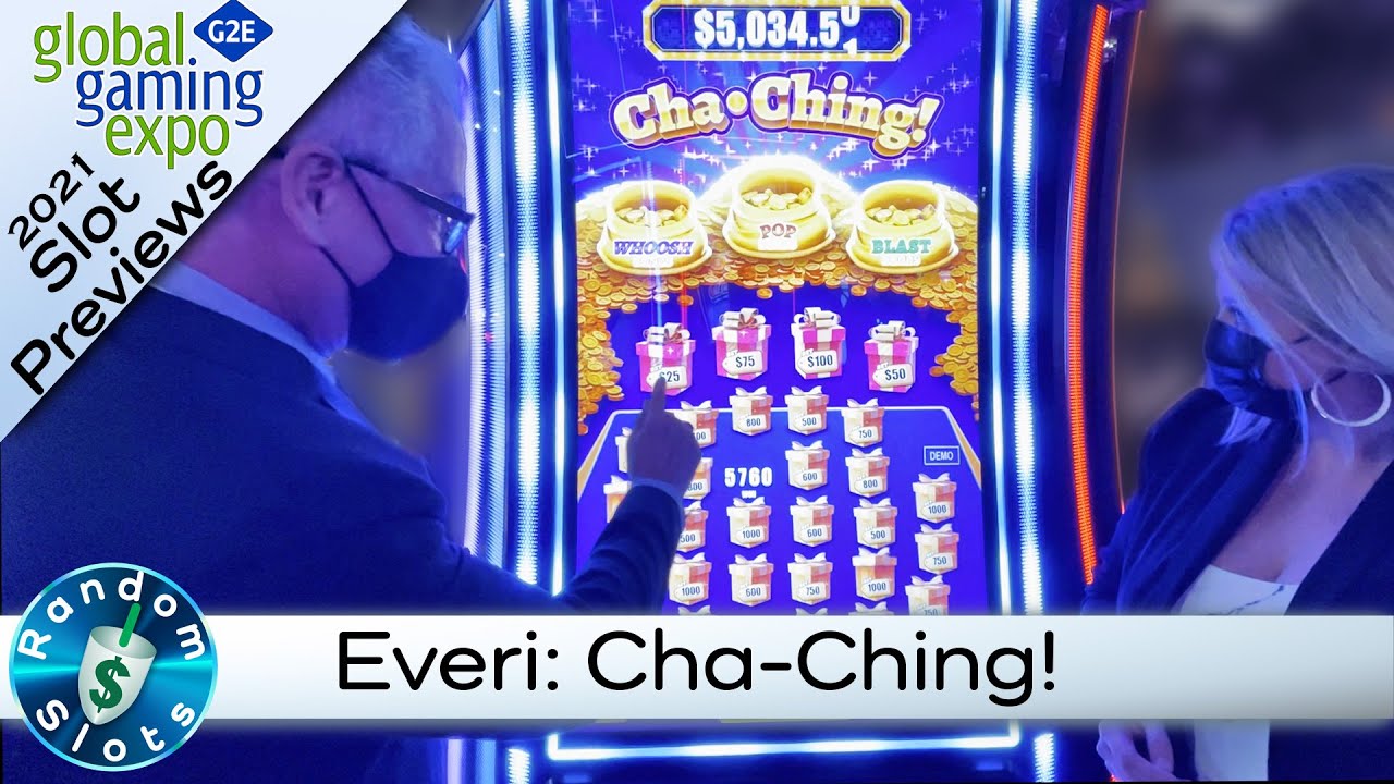 Cha Ching! Slot Machine Preview by Everi at #G2E2021 - YouTube
