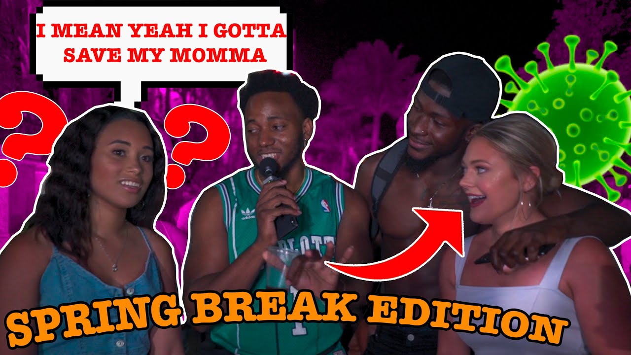 MIAMI SPRING BREAK 2020 EDITION // (CORONAVIRUS QUESTIONS) - YouTube