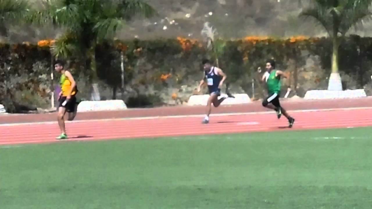 Relevo 4x100 equipo Yucatán (Josué Carrillo, Jesús Peniche, Alvaro ...