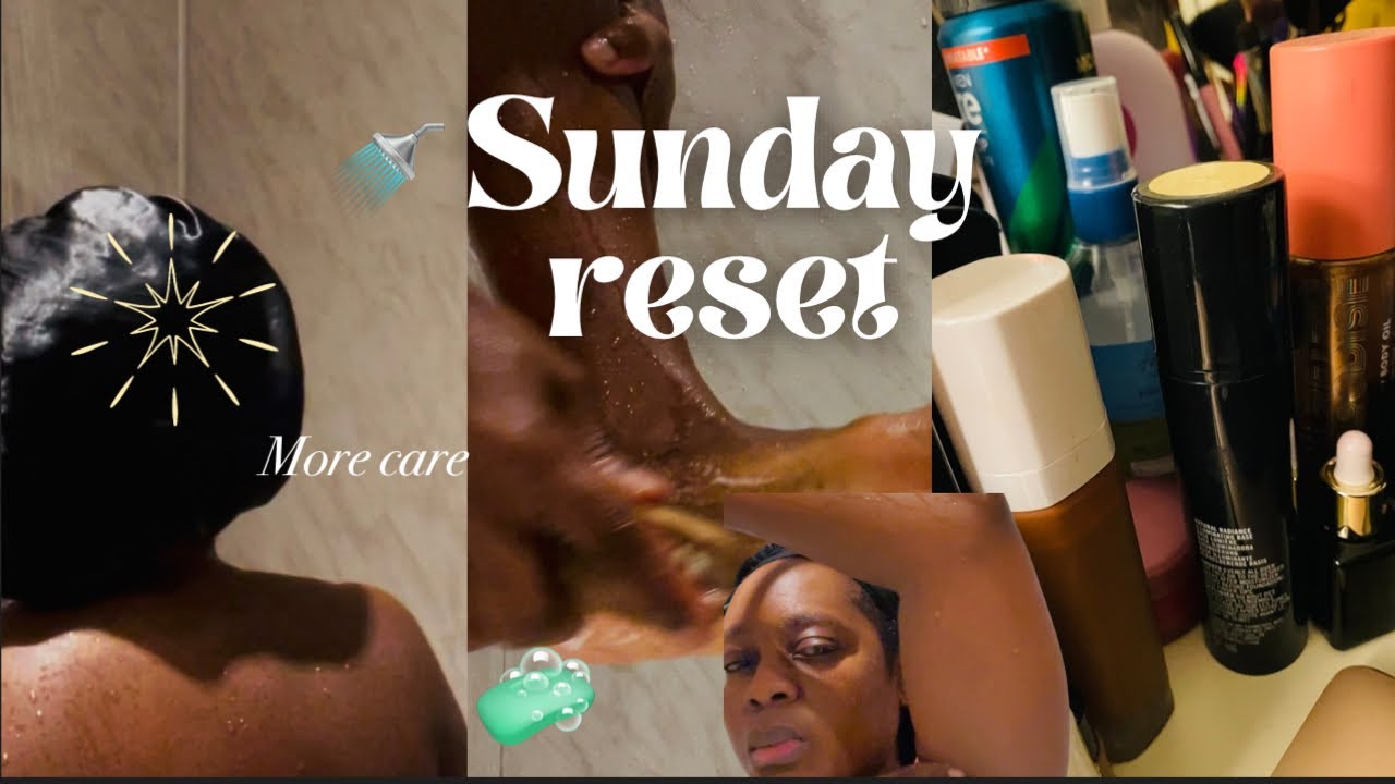 Sunday RESET routine ♡ | Body & skincare, shower routine, new products ...