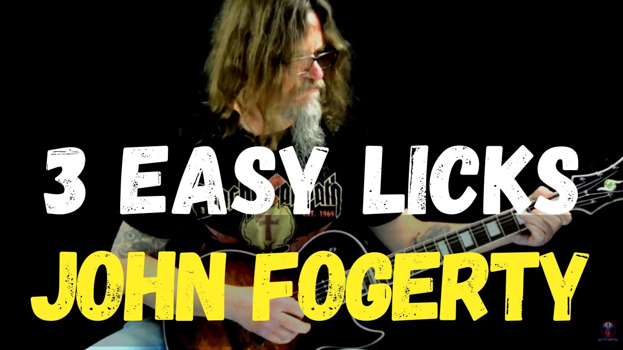 How To Play 3 Fun & Easy John Fogerty Guitar Riffs - YouTube
