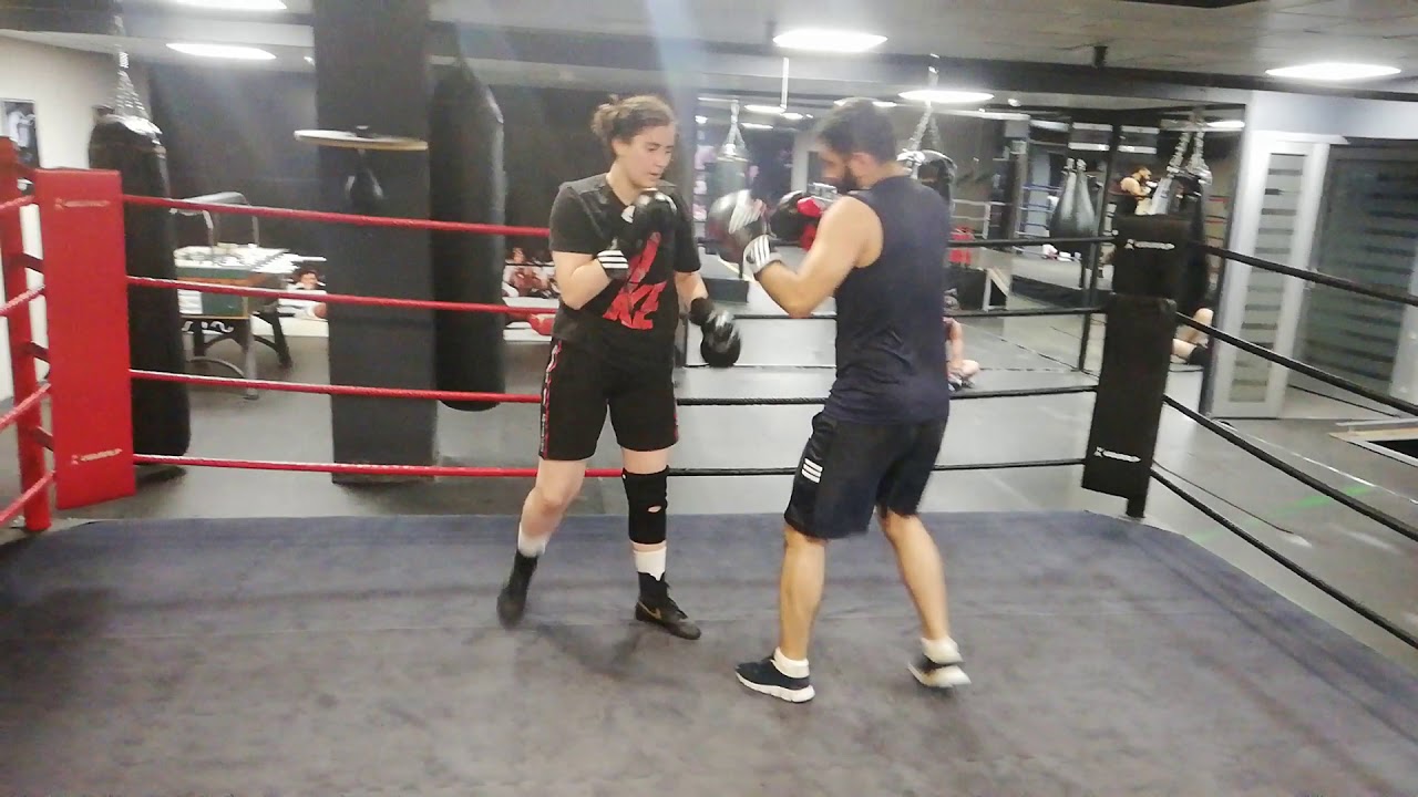 CELAL OLUCAK BOKS MODEL ANTRENMANI RABİA YÜCEER & BERAT DAŞDEMİR - YouTube