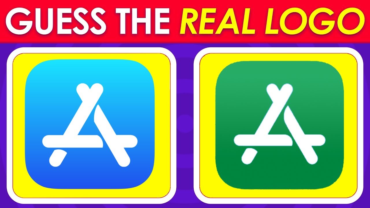 IPHONE Logo QUIZ / Guess the real logo - YouTube