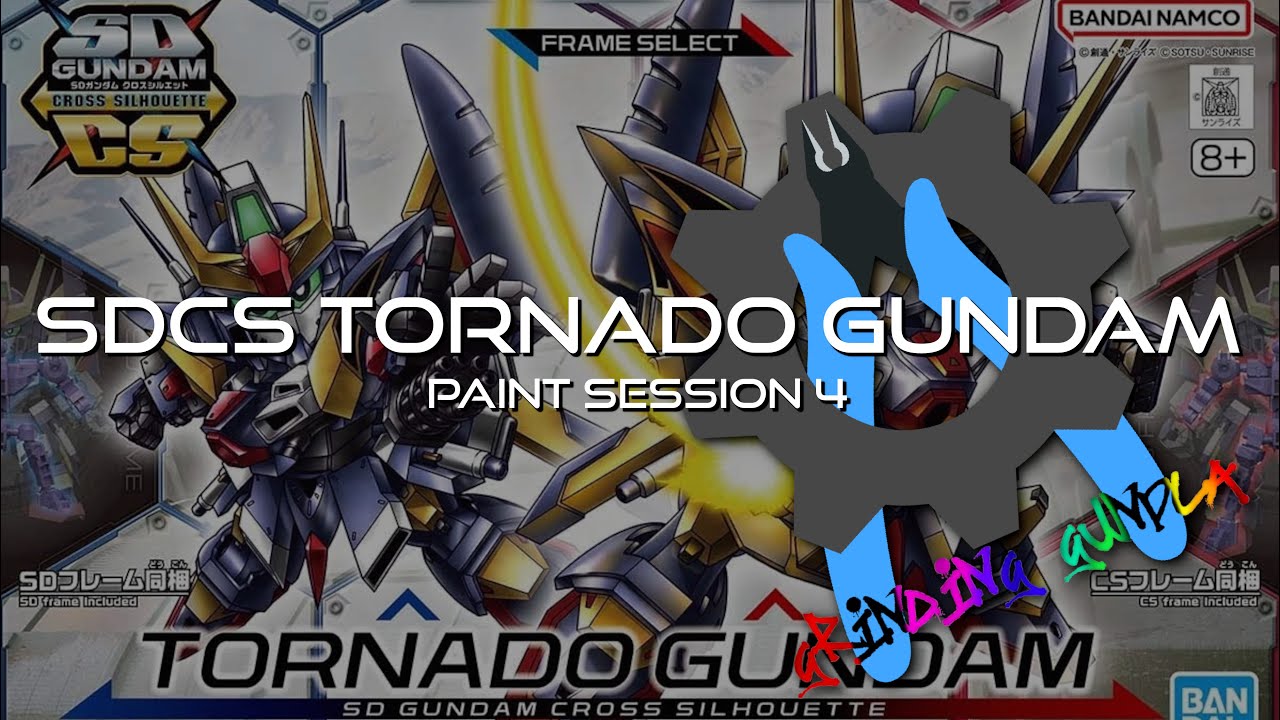 SDCS Tornado Gundam: Painting Session 4 - YouTube
