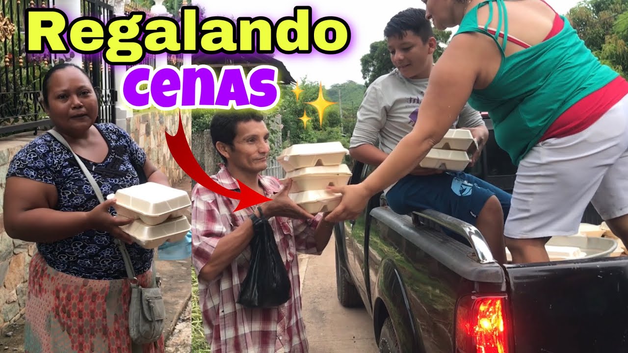 Regalando CENAS De Agradecimiento a DIOS Por La Vida P3 - YouTube