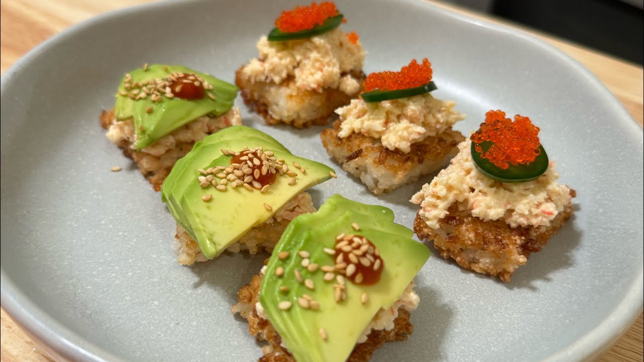 The Ultimate Crispy California Rice Appetizer - Perfect for Parties ...