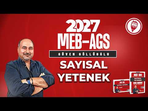 50) MEB-AGS Sayısal Yetenek - Mod Problemleri - Güven GÖLLÜOĞLU - 2027