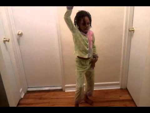 Adaina doing African Percussion