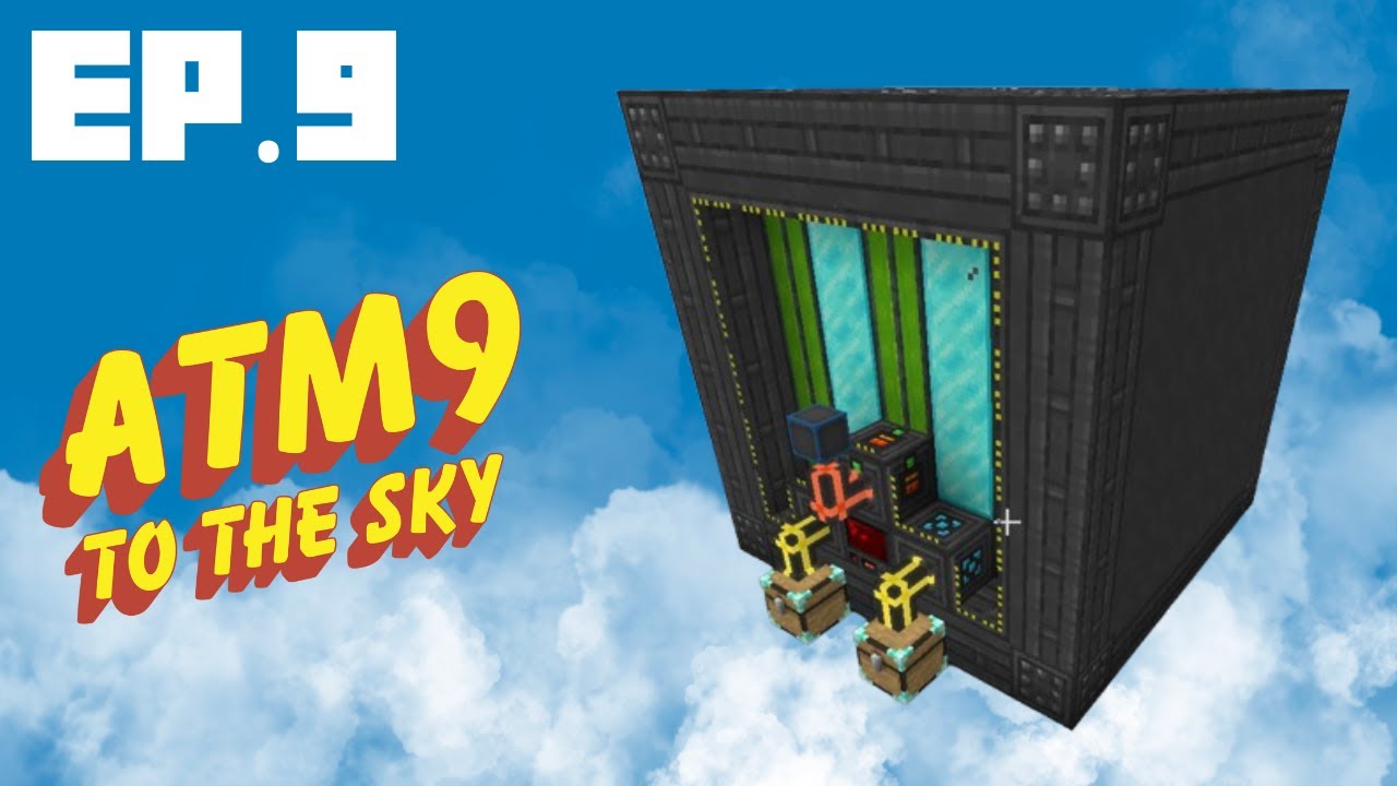 Minecraft ATM9 To The Sky Tập 9: Năng lượng hạt nhân - YouTube