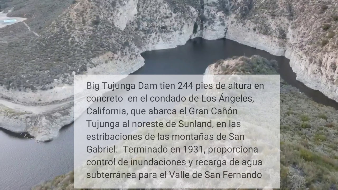 big tujunga dam overlook - YouTube