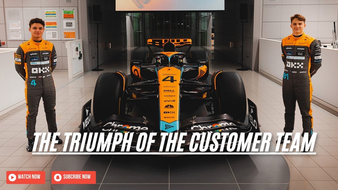 F1 | AUDIO PODCAST | MCLAREN: THE TRIUMPH OF THE CUSTOMER TEAM - YouTube