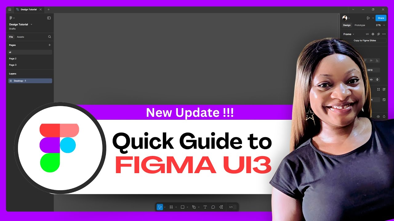 Figma's new UI 2025 : A Quick Guide to Figma UI3 - YouTube