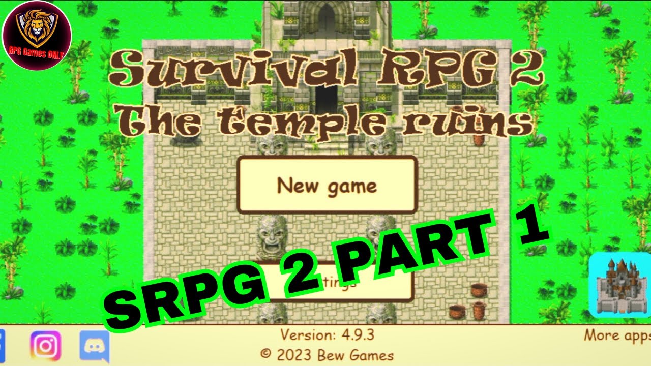 Survival RPG 2 The Temple Ruins (chapter 1) Part 1 - YouTube
