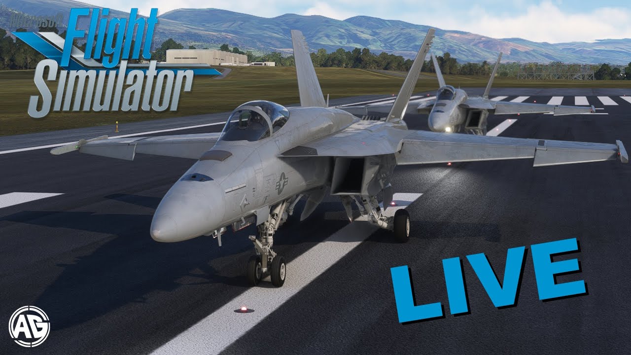 Trying Formation Flying In Microsoft Flight Simulator Live! - YouTube