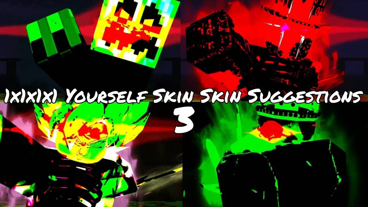 Roblox Forsaken Avatar suggestions with 1x1x1x1 Yourself Skin 3 - YouTube