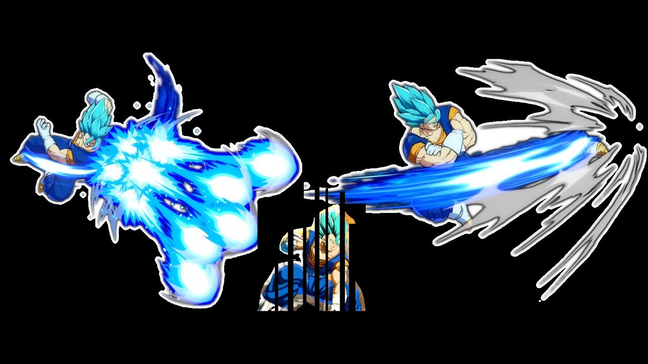 DBFZ Vegito Banshee Blast VANISH INSTALL OPTION SELECT tech - YouTube