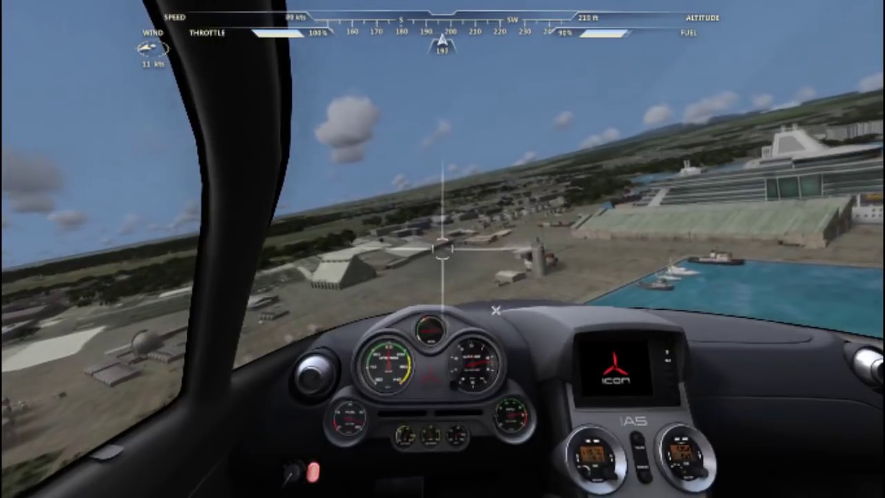 Microsoft Flight - Icon A5 Free Flight - YouTube