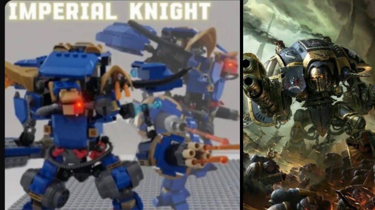 I BUILT A IMPERIAL KNIGHT OUT OF LEGO - YouTube