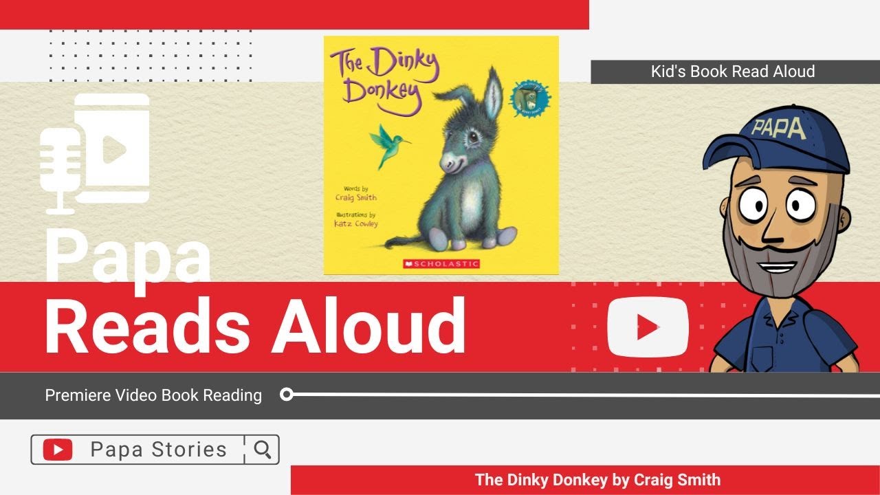 📖 Kids' Book Read Aloud: The Dinky Donkey -Craig Smith | Papa Stories ...