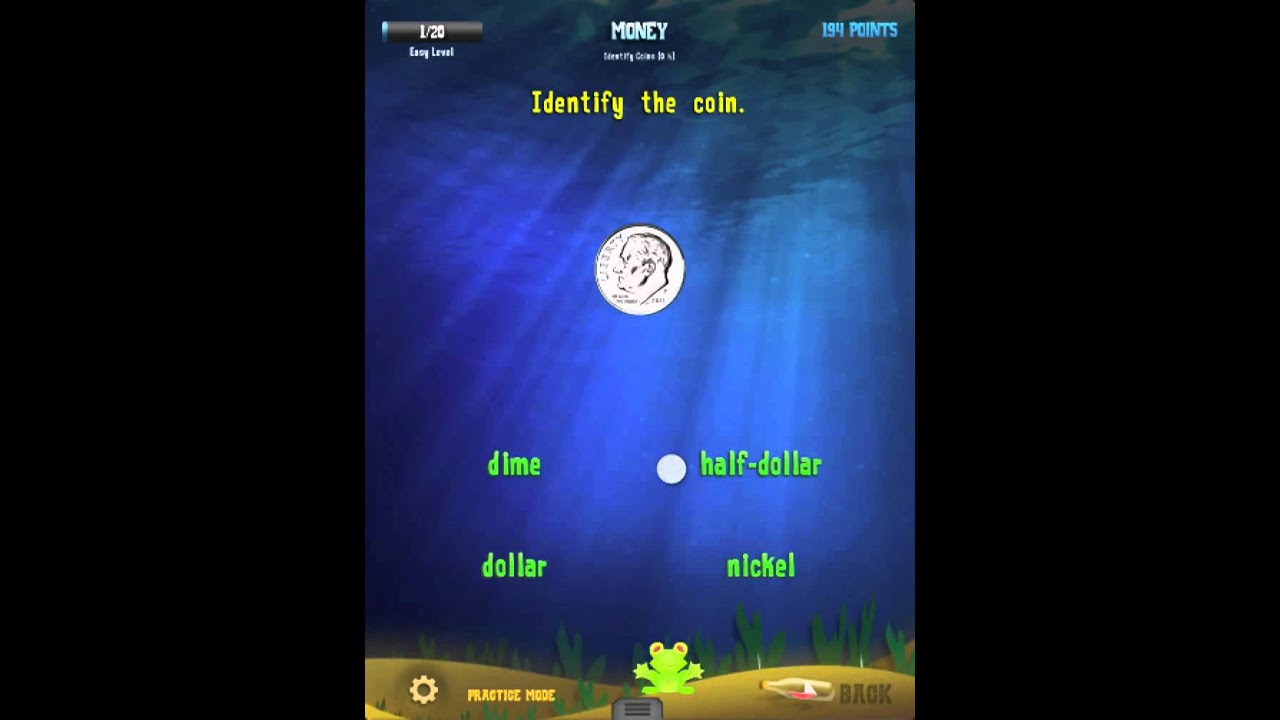 Teaching Kids How to Identify Coins - Money : 2nd Grade Splash Math App ...