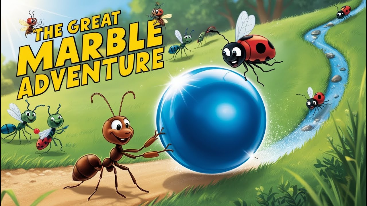 The Great Marble Adventure 🐜 | A Fun & Exciting Story for Kids ...