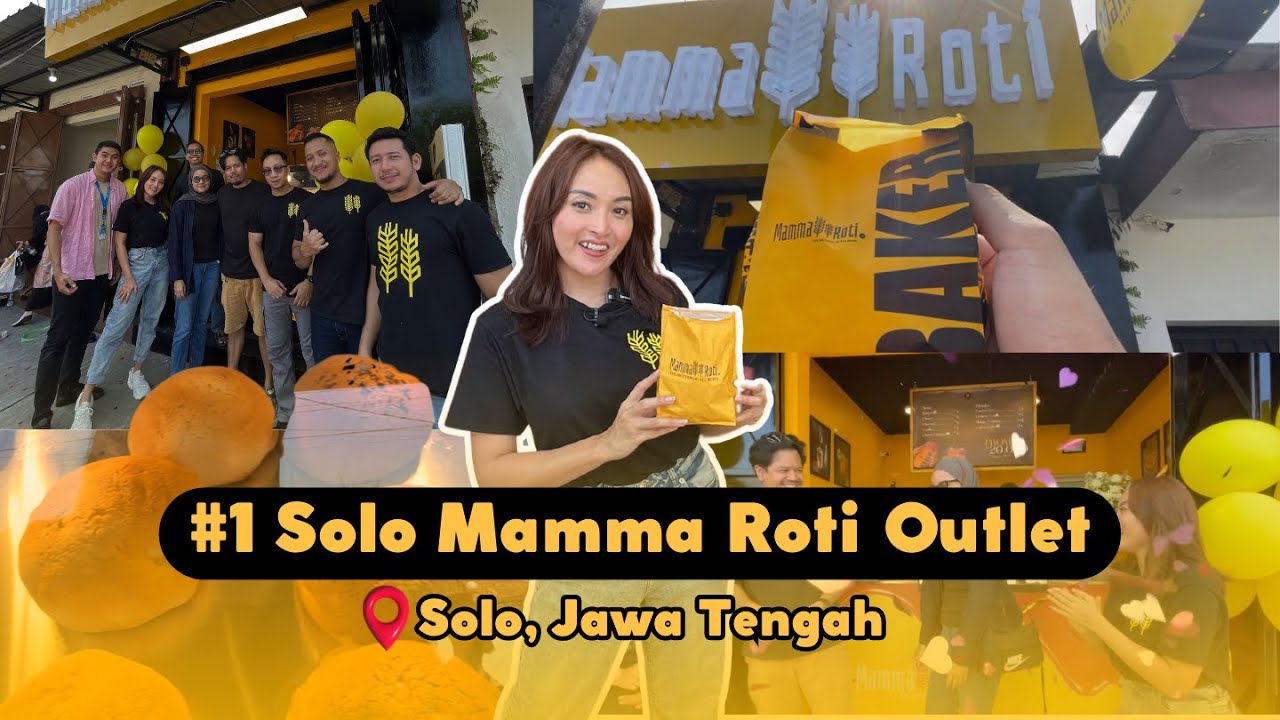 Outlet Pertama Mamma Roti di Solo, Jawa Tengah - YouTube