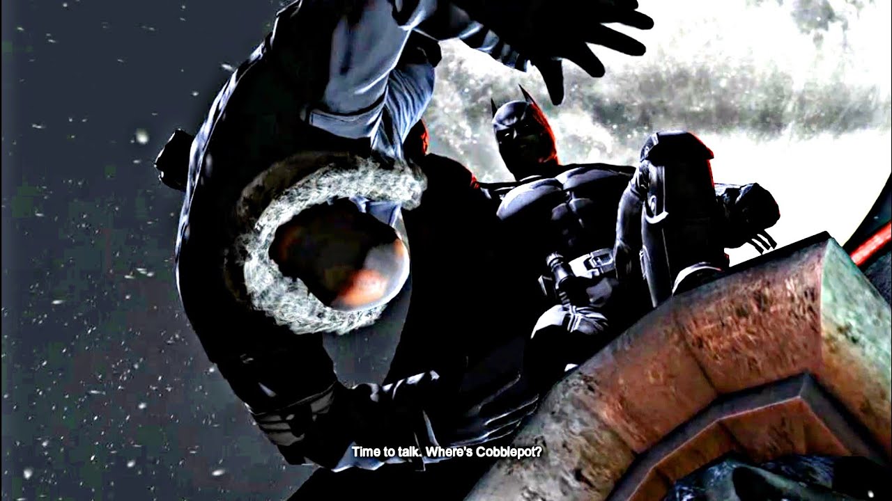 Batman Arkham Origins First Interrogation || Batman Interrogates Santa ...